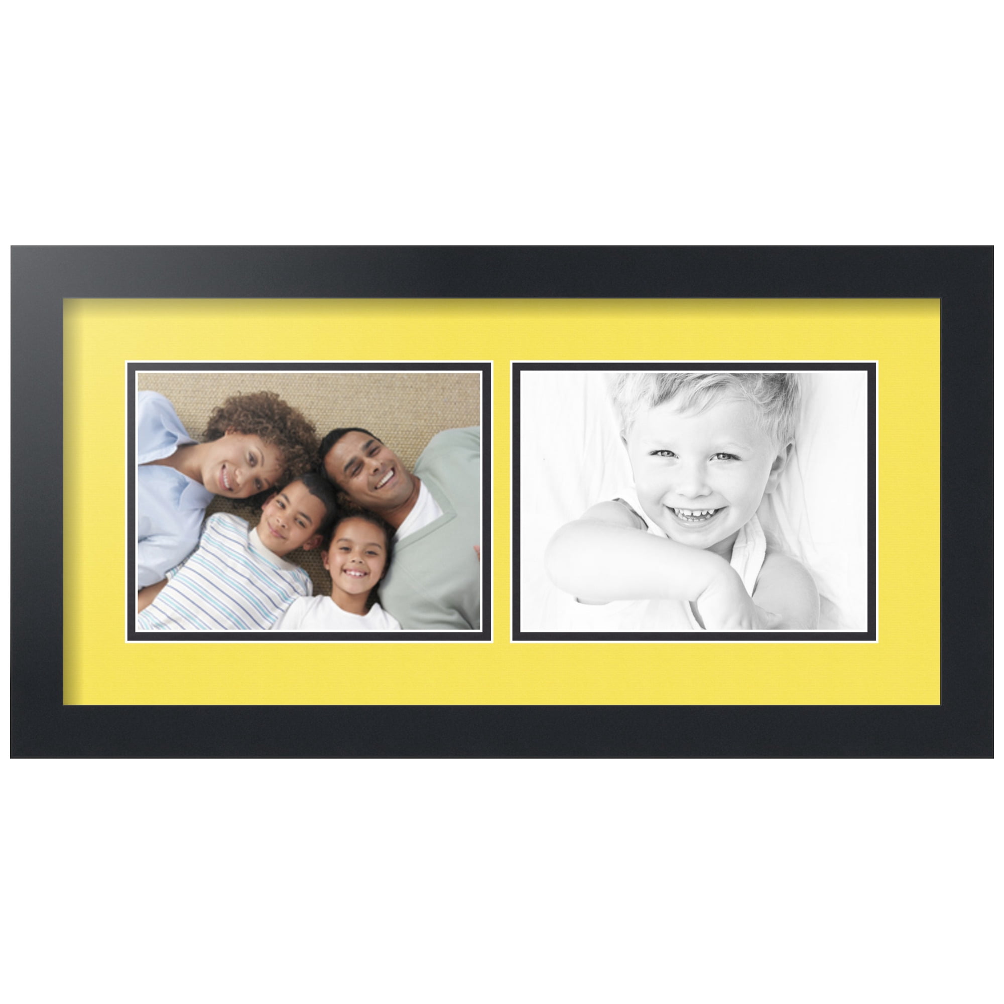 ArtToFrames Collage Photo Picture Frame with 2 - 6x8" Openings, Framed ...