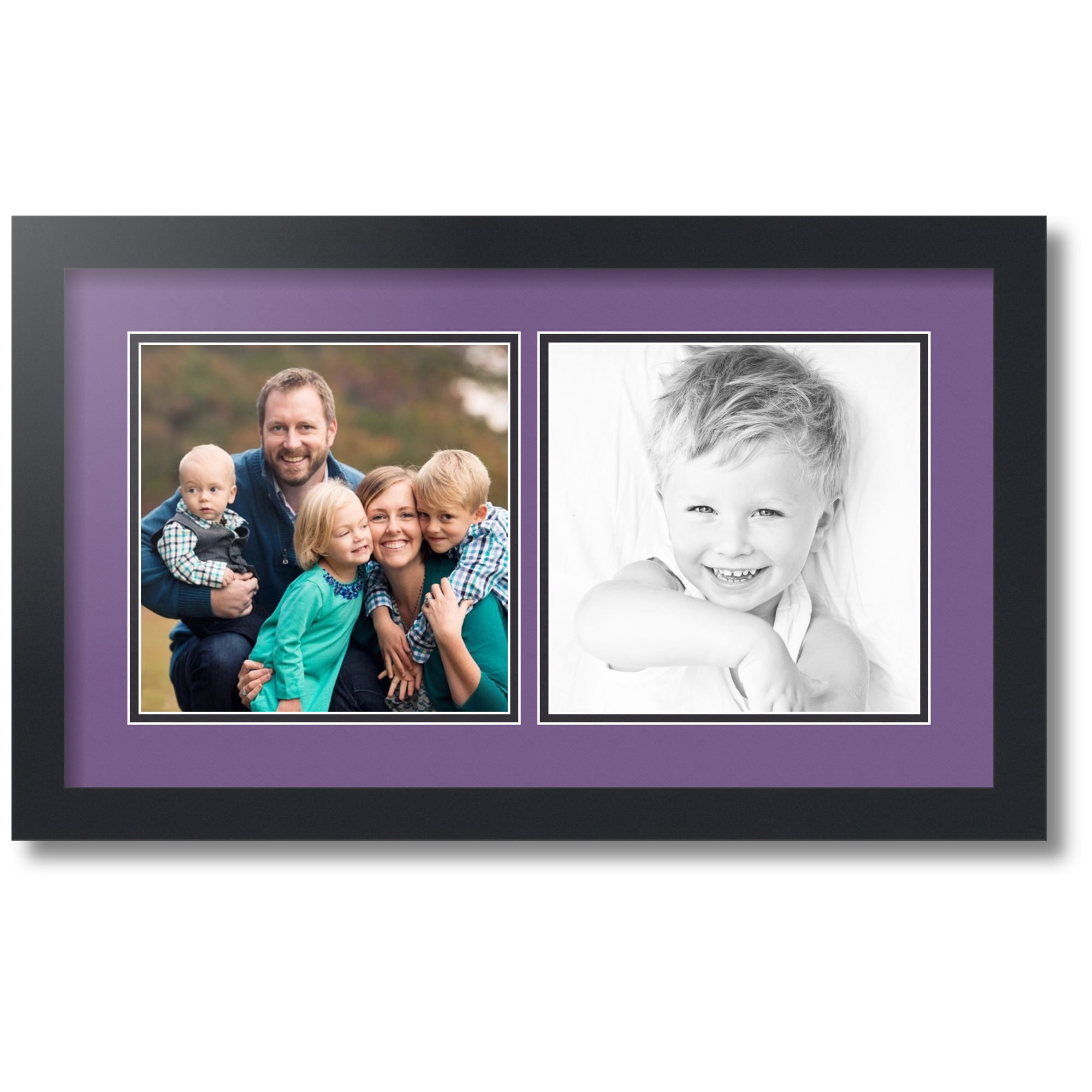 ArtToFrames Collage Photo Picture Frame with 2 - 8.5x8.5 Openings ...