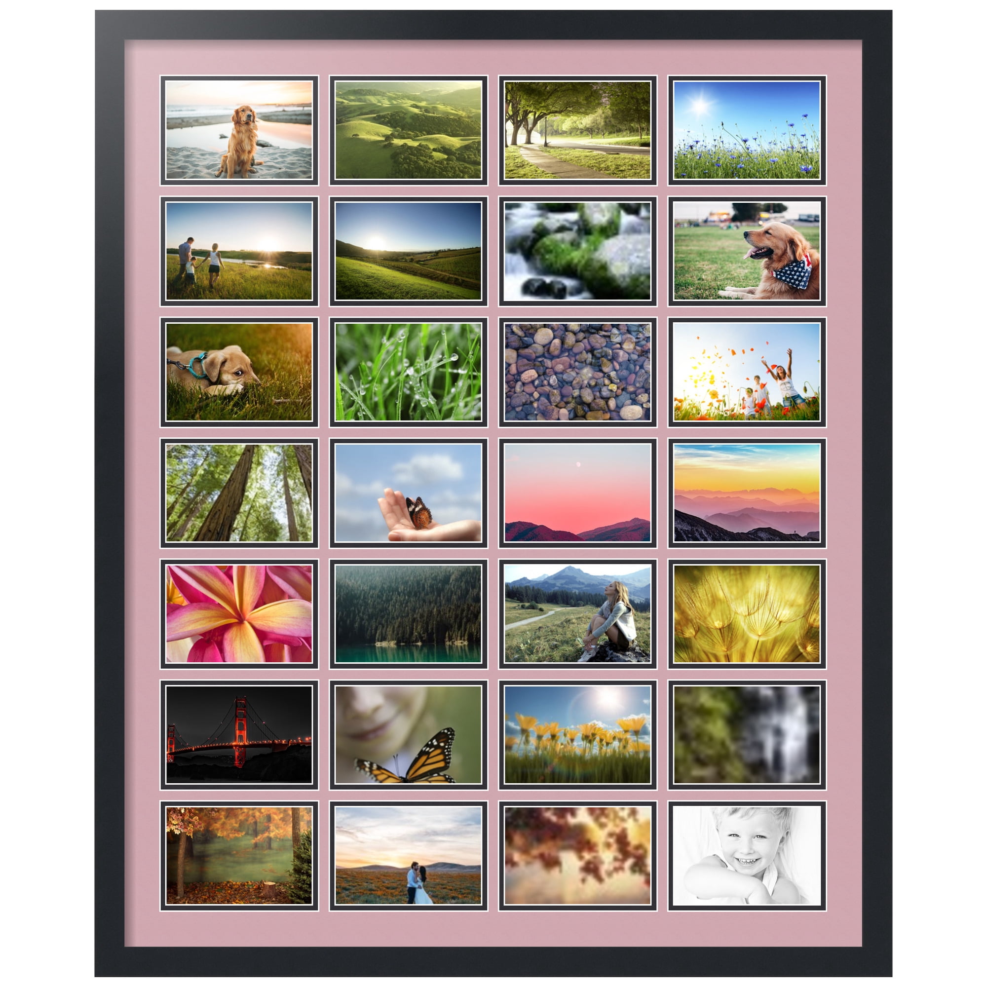 ArtToFrames Collage Photo Picture Frame with 28 - 4x6