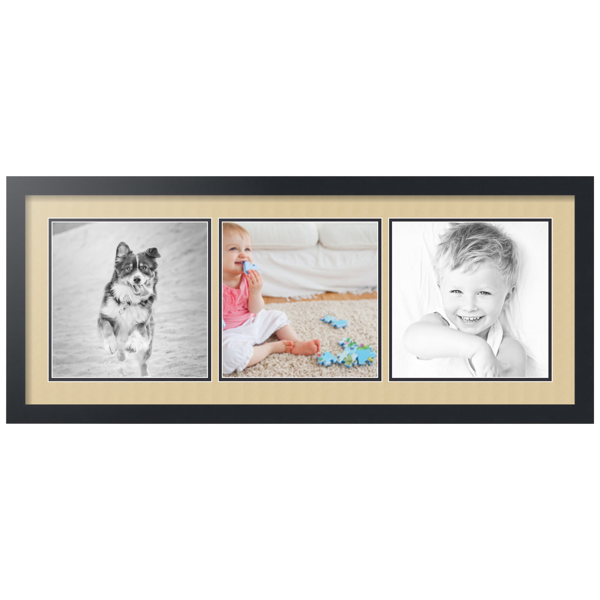 ArtToFrames Collage Photo Picture Frame with 3 - 10x10" Openings ...