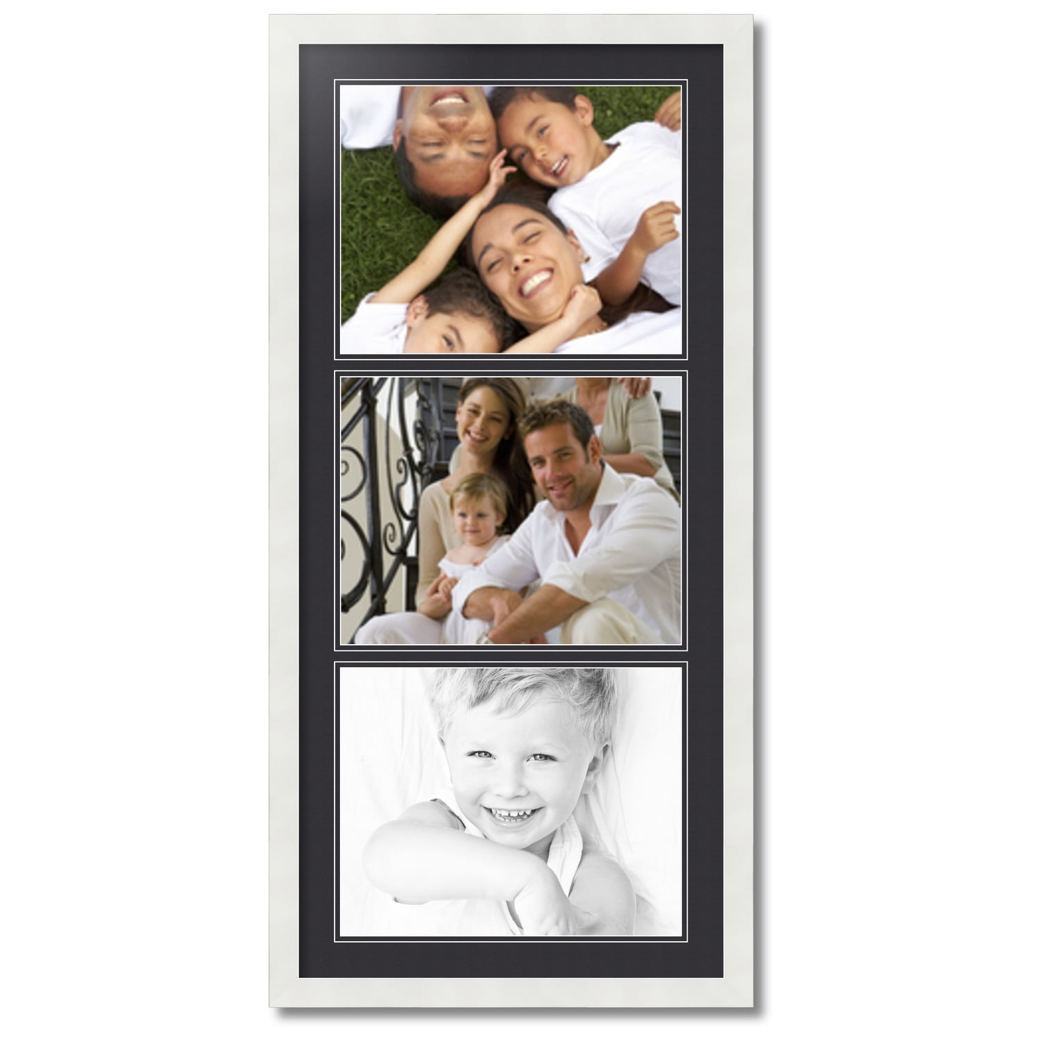 ArtToFrames Collage Photo Picture Frame with 3 - 11x14 Openings, Framed ...
