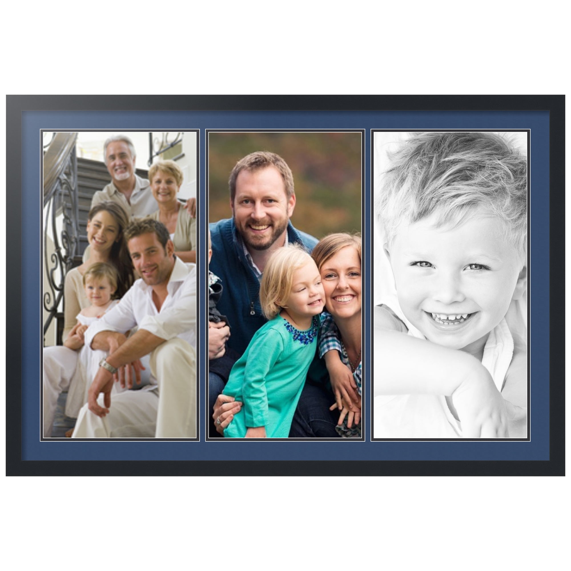 ArtToFrames Collage Photo Picture Frame with 3 - 12x24" Openings ...