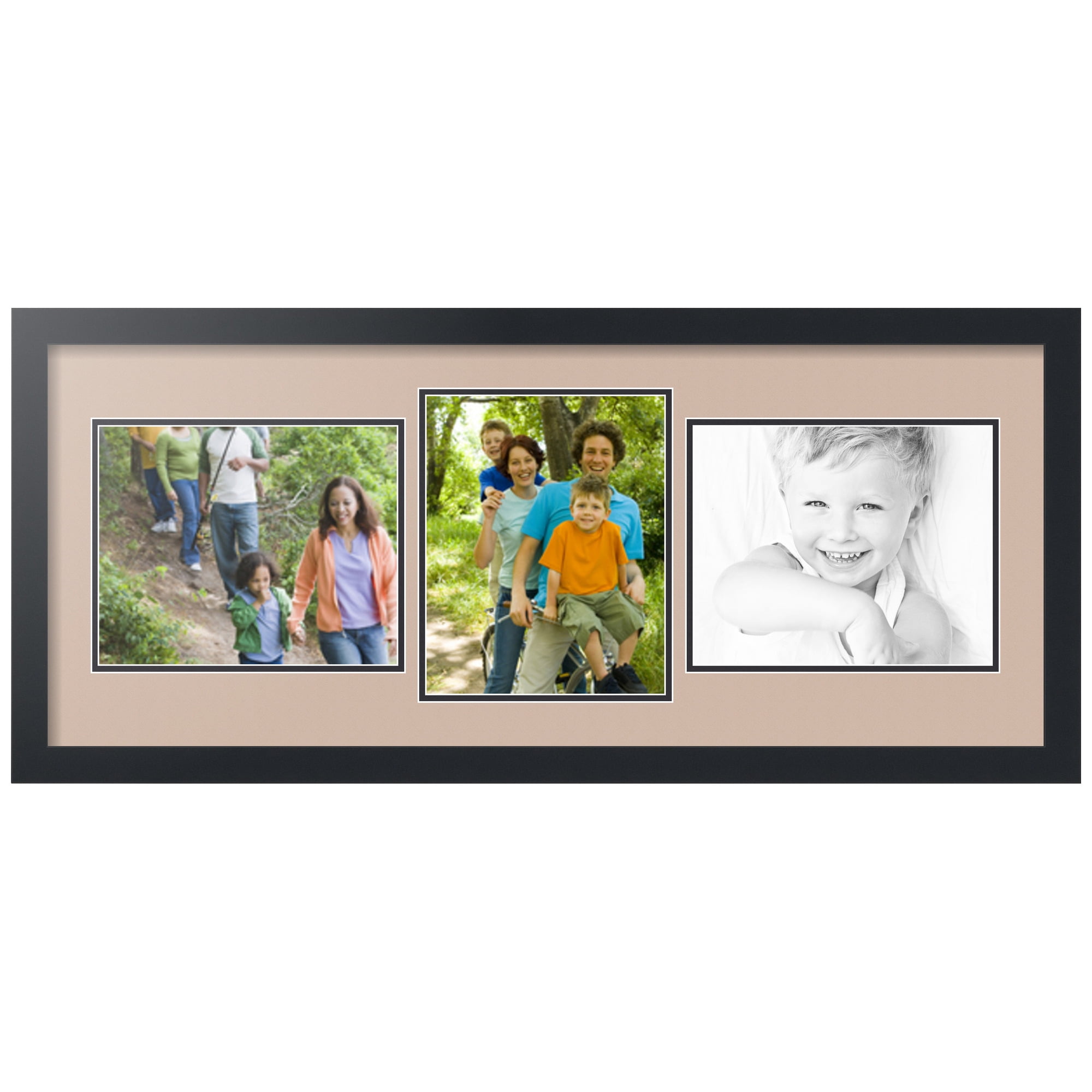 ArtToFrames Collage Photo Picture Frame with 3 - 8x10" Openings, Framed ...