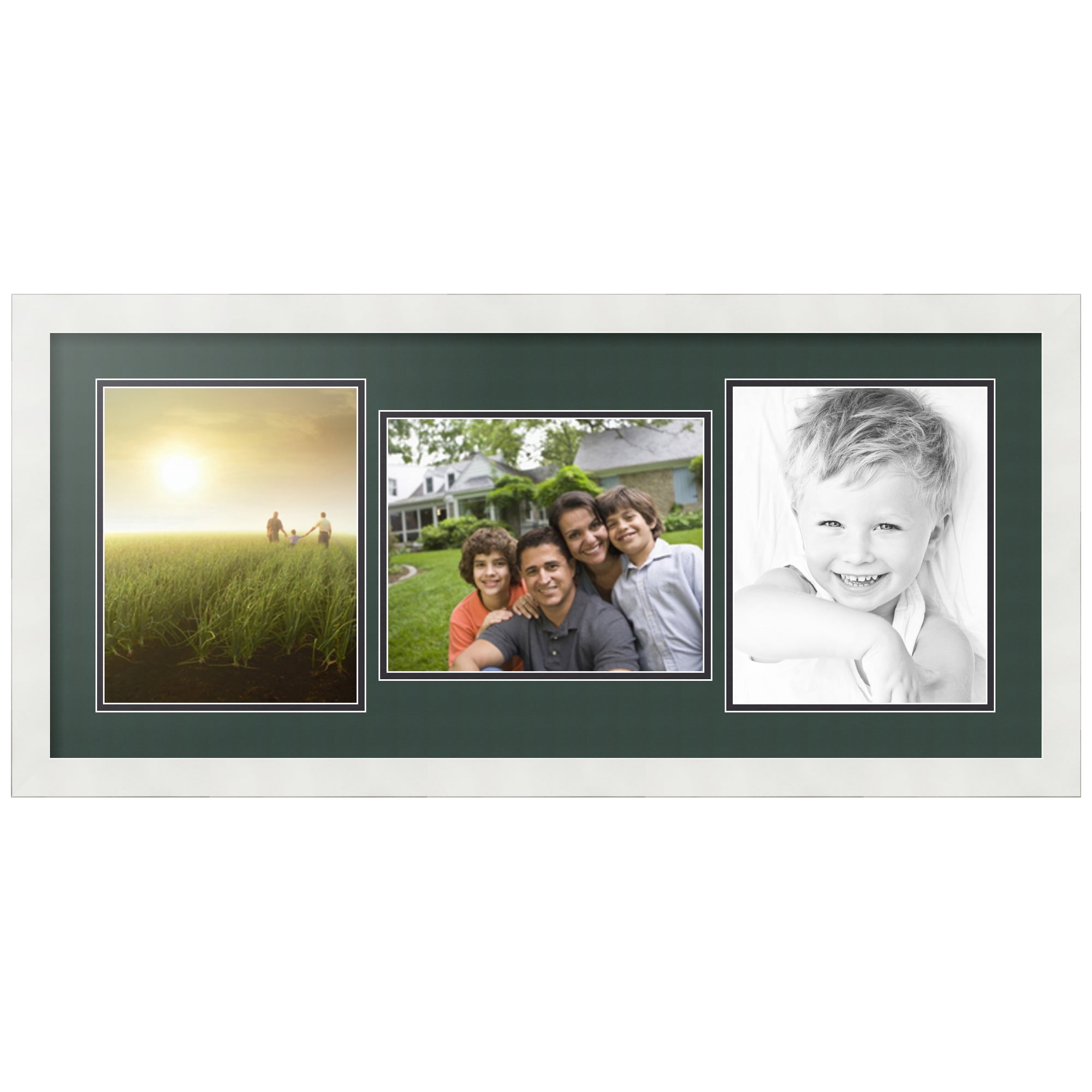 ArtToFrames Collage Photo Picture Frame with 3 - 8x10" Openings, Framed ...