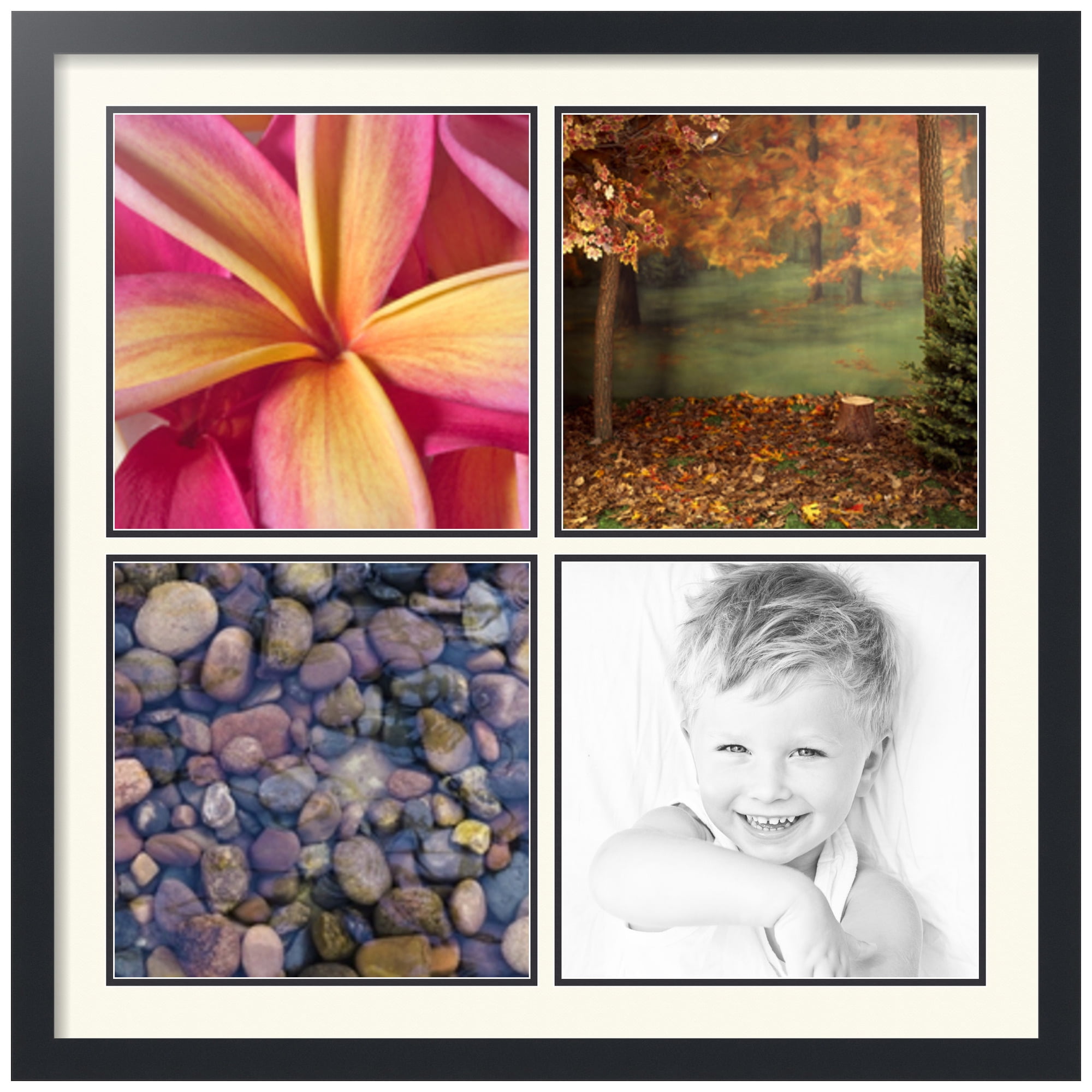 ArtToFrames Collage Photo Picture Frame with 4 - 12x12" Openings ...
