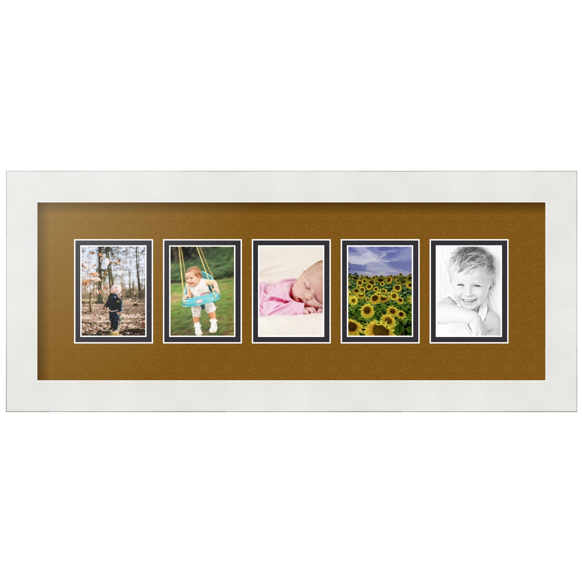 ArtToFrames Collage Photo Picture Frame with 5 - 2.5x3.5" Openings ...
