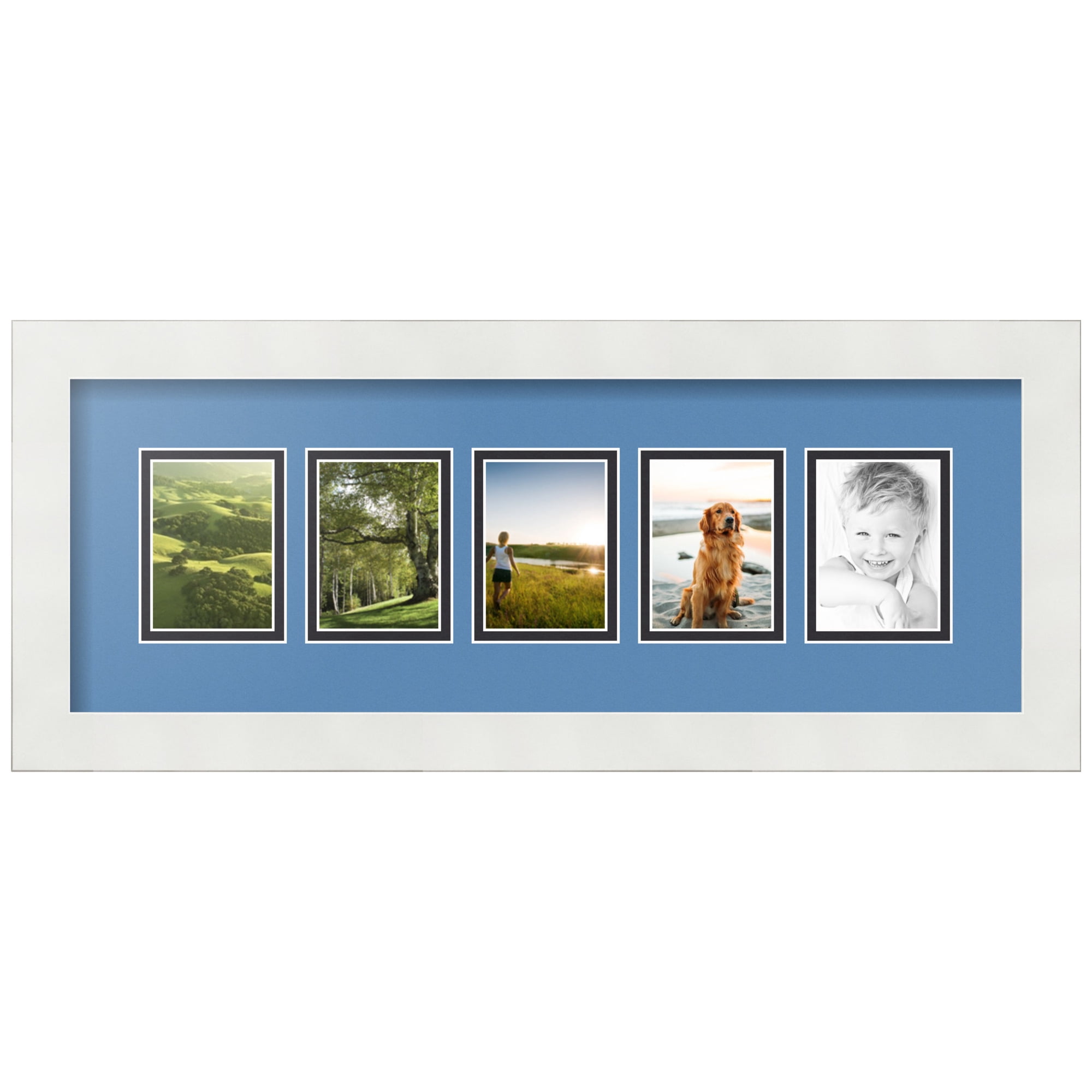 ArtToFrames Collage Photo Picture Frame with 5 - 2.5x3.5" Openings ...