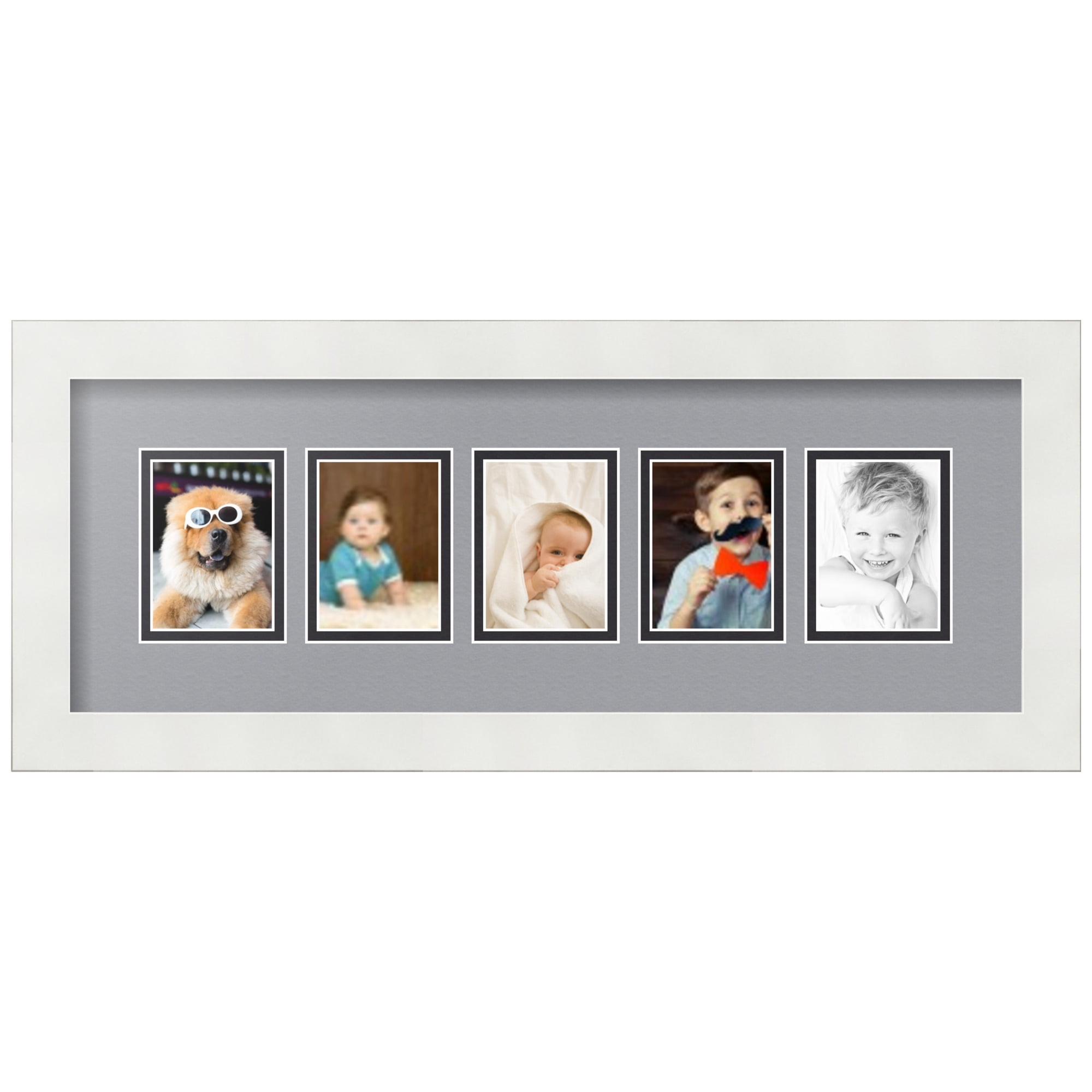 ArtToFrames Collage Photo Picture Frame with 5 - 2.5x3.5" Openings ...