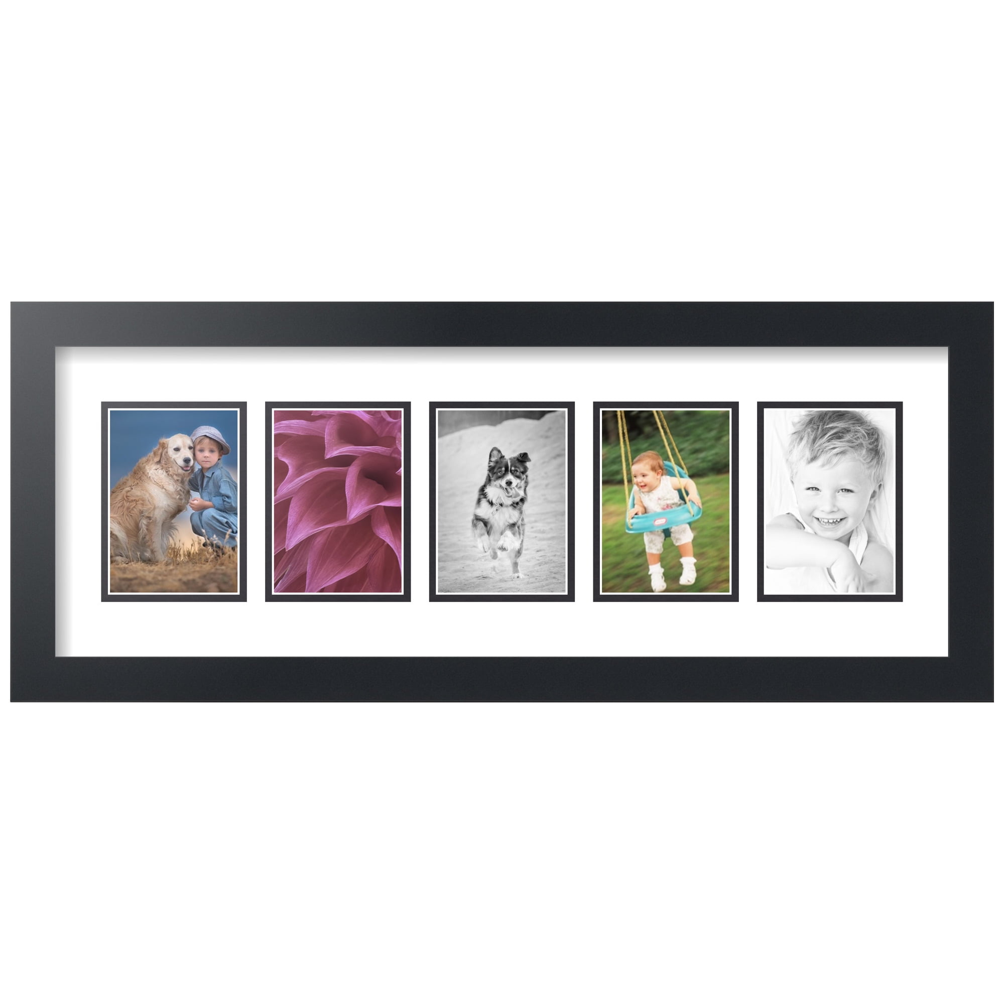 ArtToFrames Collage Photo Picture Frame with 5 - 3.5x5" Openings ...