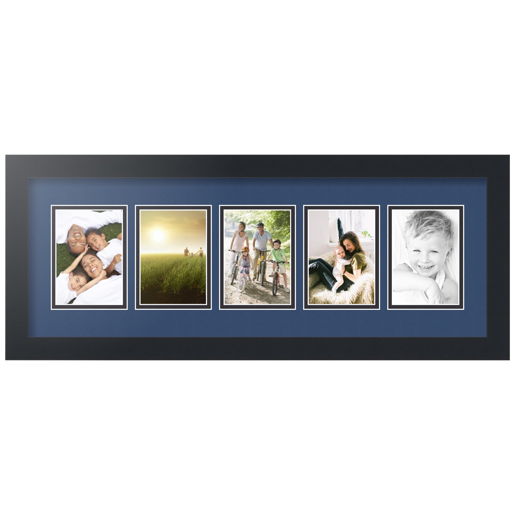 ArtToFrames Collage Photo Picture Frame with 5 - 3.5x5" Openings ...