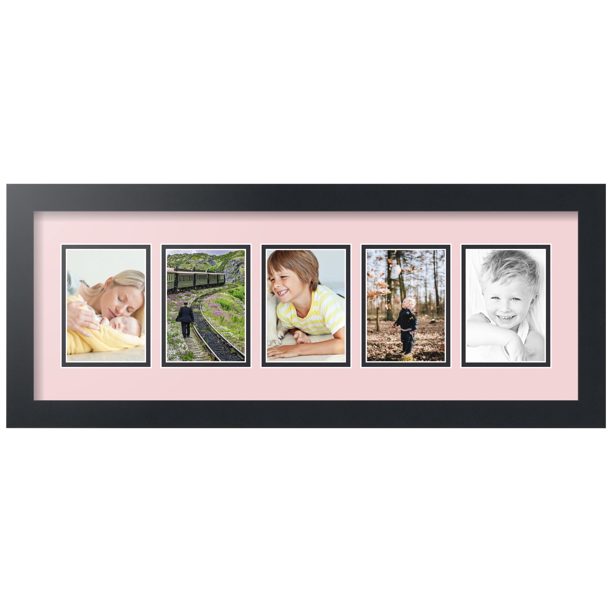 ArtToFrames Collage Photo Picture Frame with 5 - 3.5x5" Openings ...