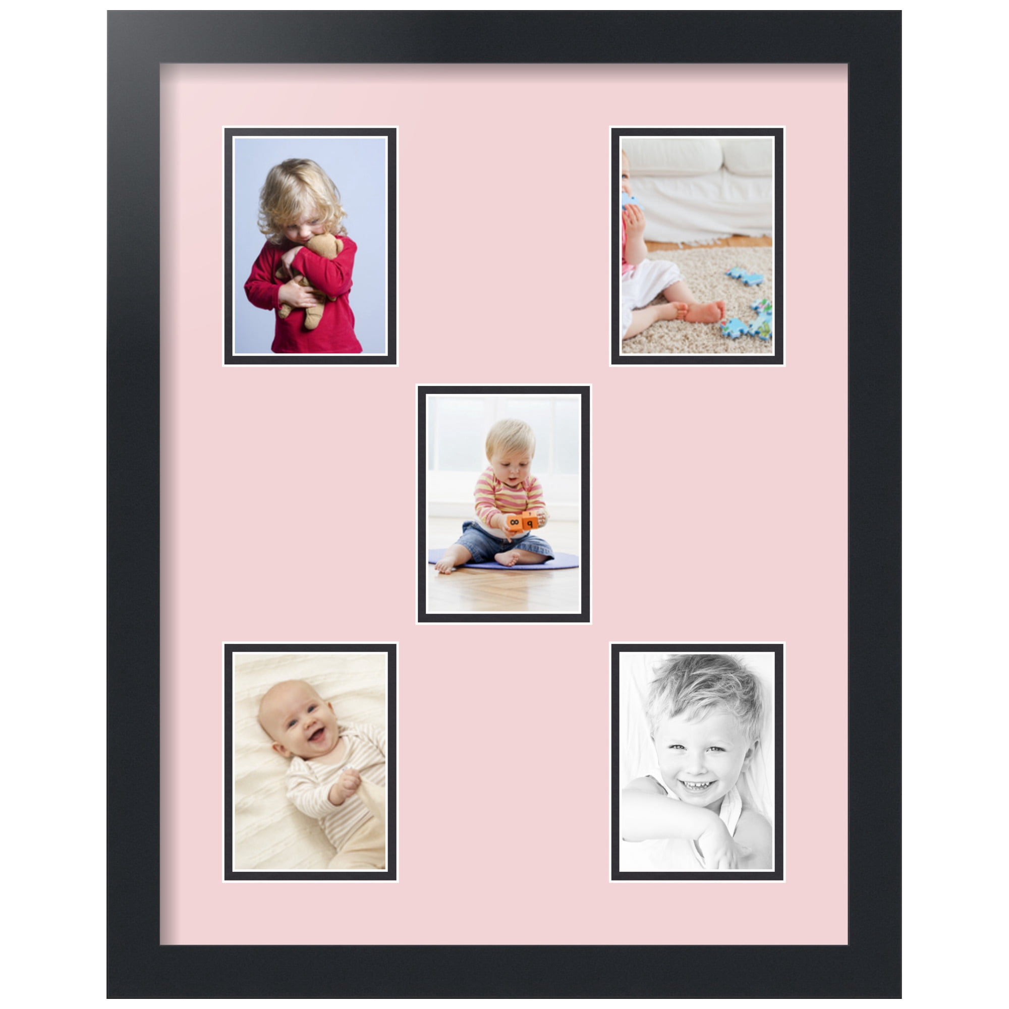 ArtToFrames Collage Photo Picture Frame with 5 - 3.5x5" Openings ...