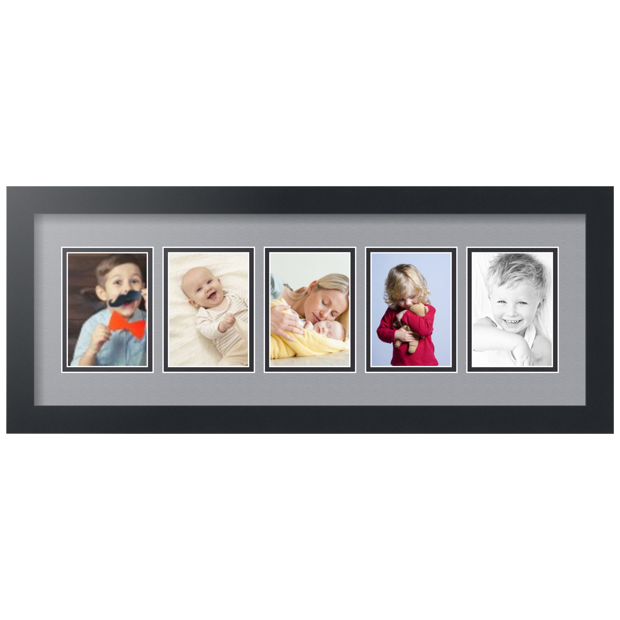 ArtToFrames Collage Photo Picture Frame with 5 - 3.5x5" Openings ...