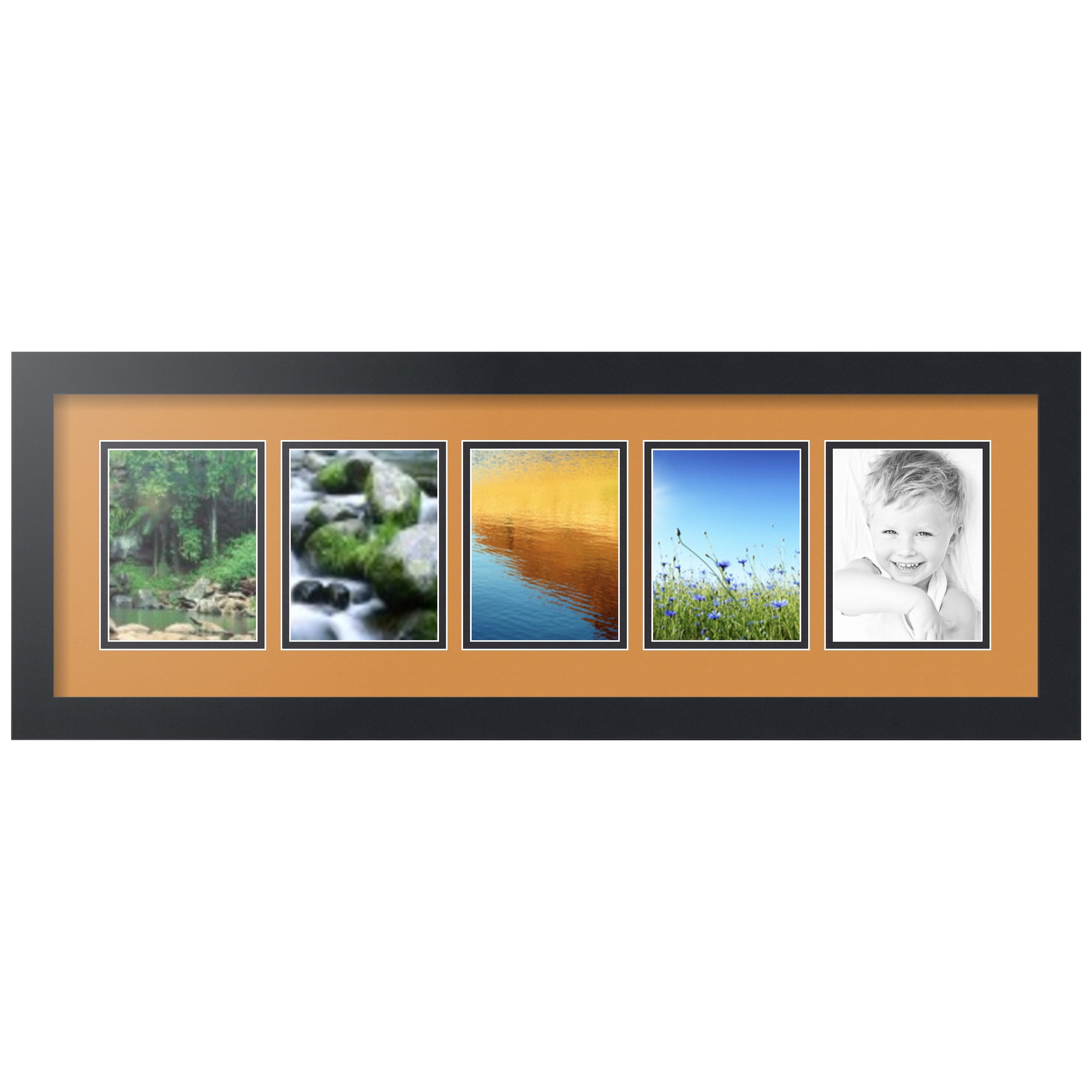 ArtToFrames Collage Photo Picture Frame with 5 - 4.25x5.5" Openings ...
