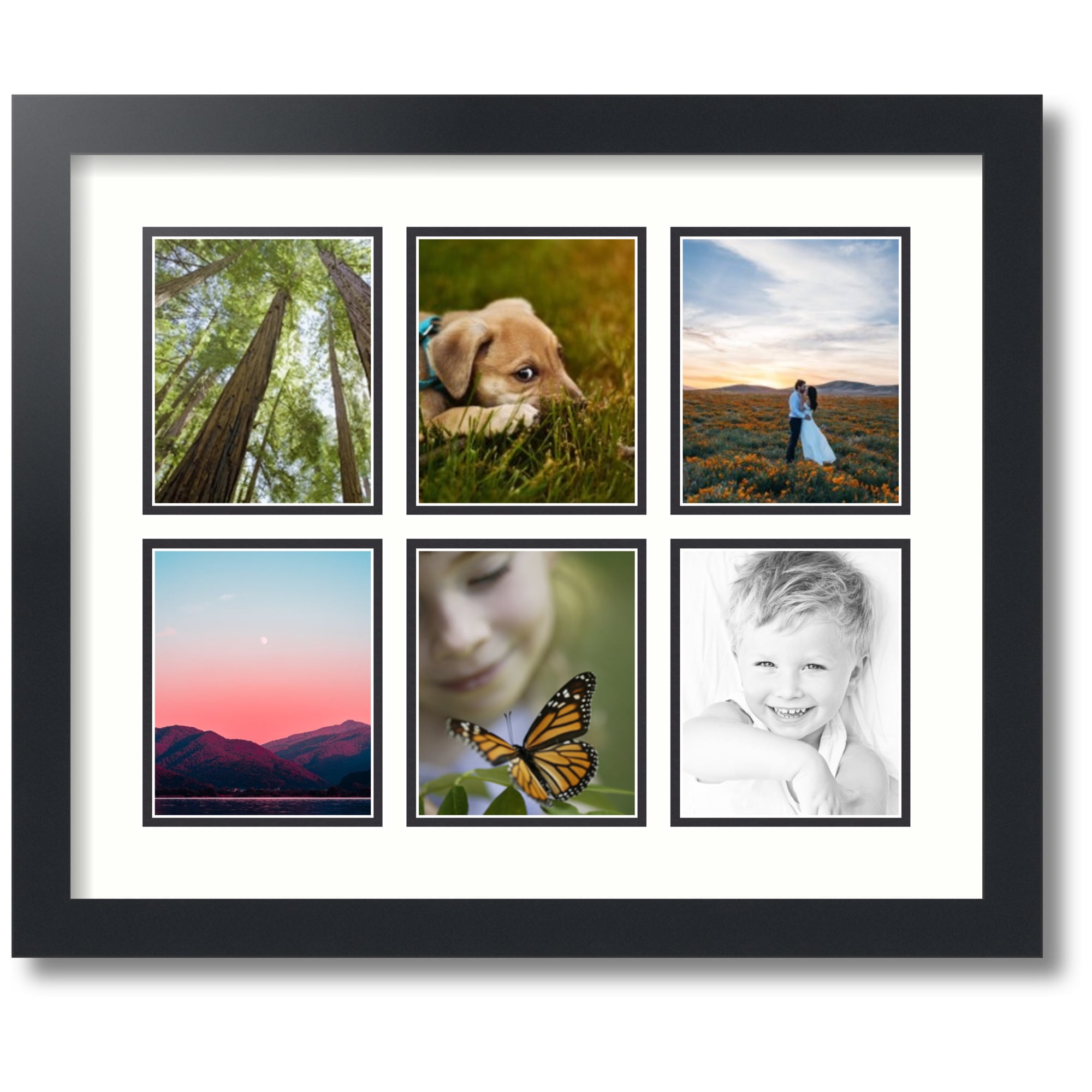 ArtToFrames Collage Photo Picture Frame with 6 - 4.5x5.5" Openings ...