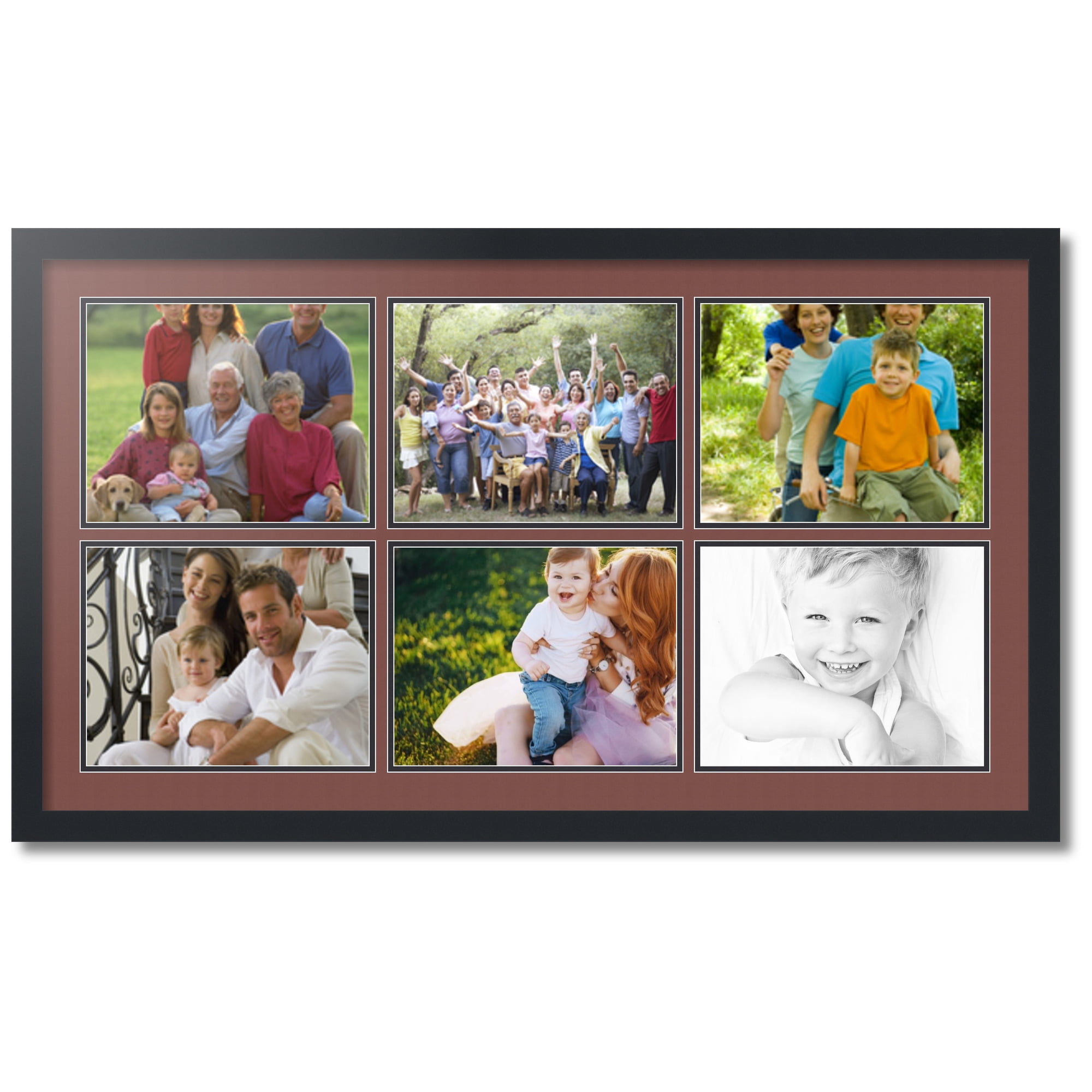 ArtToFrames Collage Photo Picture Frame with 6 - 8.5x11" Openings ...