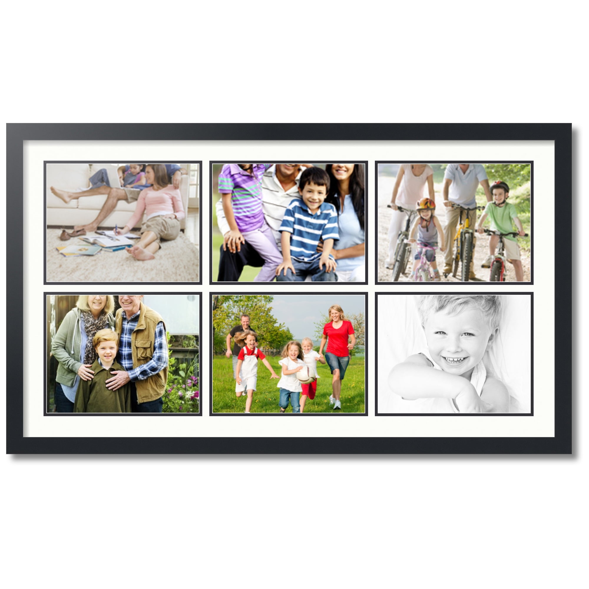 ArtToFrames Collage Photo Picture Frame with 6 - 8.5x11" Openings ...