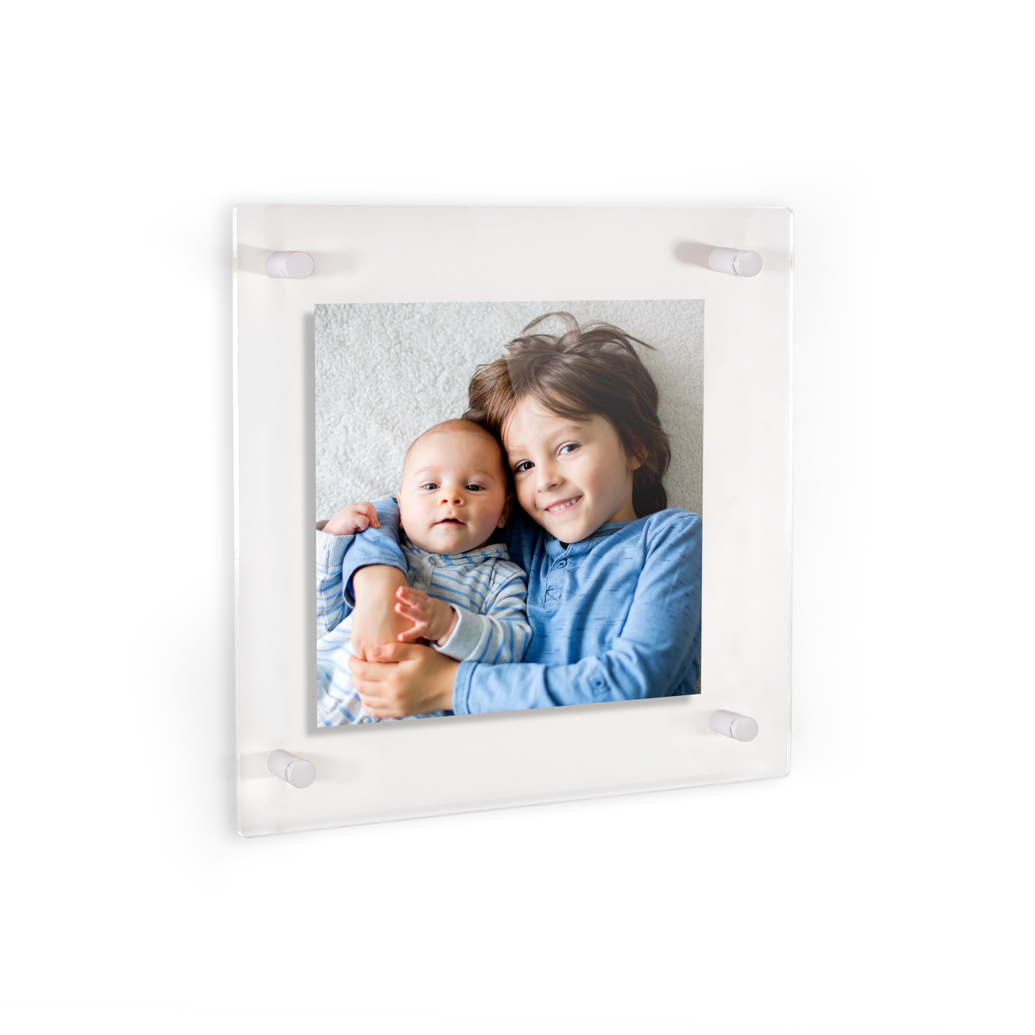ArtToFrames Floating Acrylic Frame for Photos Up to 8x8 inches (Full ...