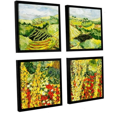 Leah Nadeau Sunset Fiesta Set No 1 and Sunset Fiesta Set No 2 Set of 2 ...