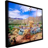 Samuel Dunn "Mappe-Monde Carte Universelle De La Terre Dressee" Floater-Framed Gallery-Wrapp ...