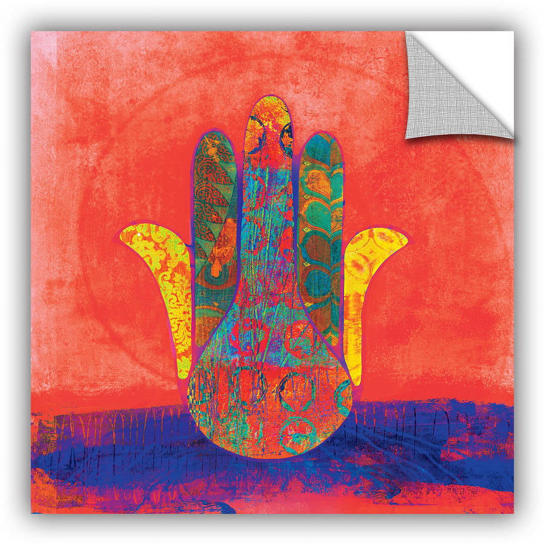 ArtWall Hand of Fatima Removable Wall Art Mural by Elena Ray High ...