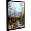 Vincent Van Gogh "Avenue Of Poplars In Autumn" Wrapped Canvas Art ...