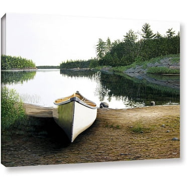 ArtWall Ken Kirsch "Tranquility" Wrapped Canvas - Walmart.com