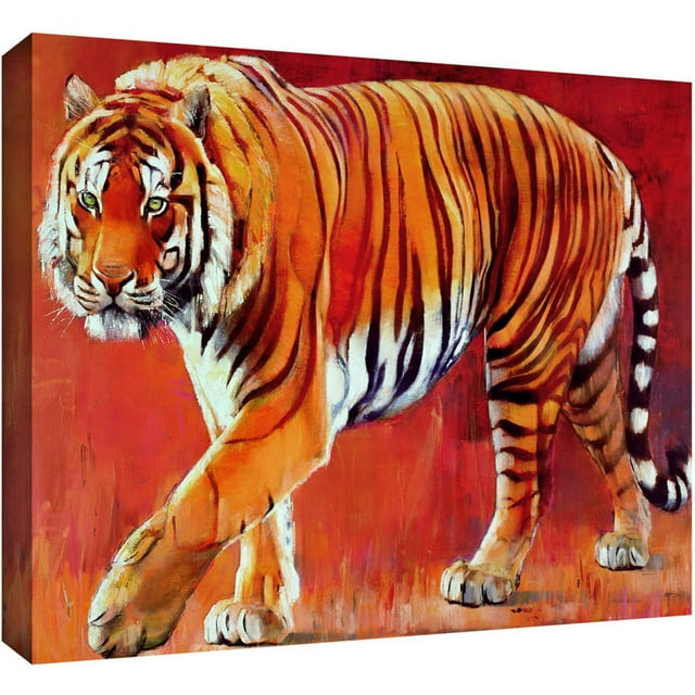 ArtWall Mark Adlington "Bengal Tiger" Gallery-Wrapped Canvas - Walmart.com