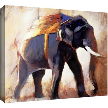 ArtWall Mark Adlington "Playfight" Gallery-Wrapped Canvas - Walmart.com