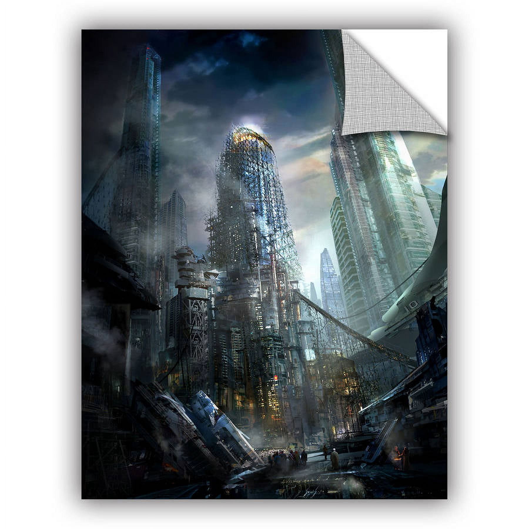 ArtWall Philip Straub "Industrialize" ArtAppealz Removable Wall Art ...