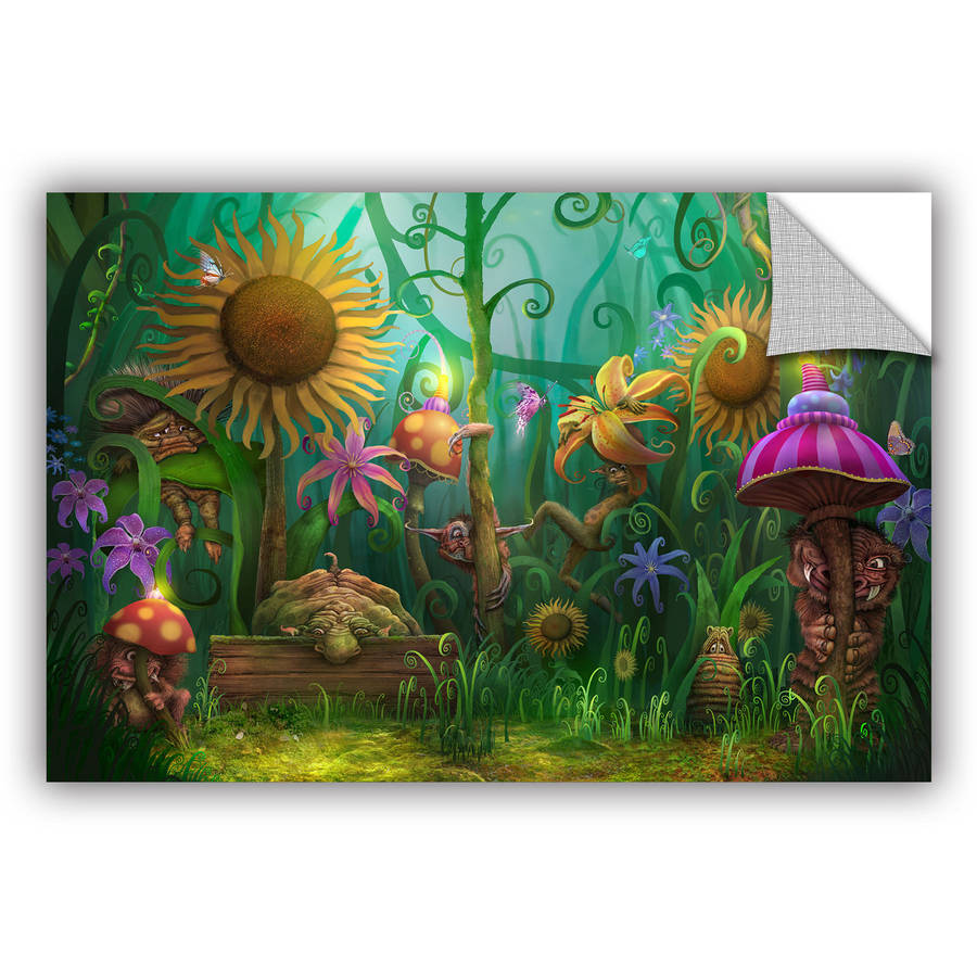 ArtWall Philip Straub "Meet The Imaginaries" ArtAppealz Removable Wall ...