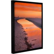 Samuel Dunn "Mappe-Monde Carte Universelle De La Terre Dressee" Floater-Framed Gallery-Wrapp ...