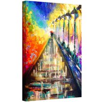 ArtWall Susi Franco "In Italy Even Rain is Beautiful" Gallery-wrapped ...