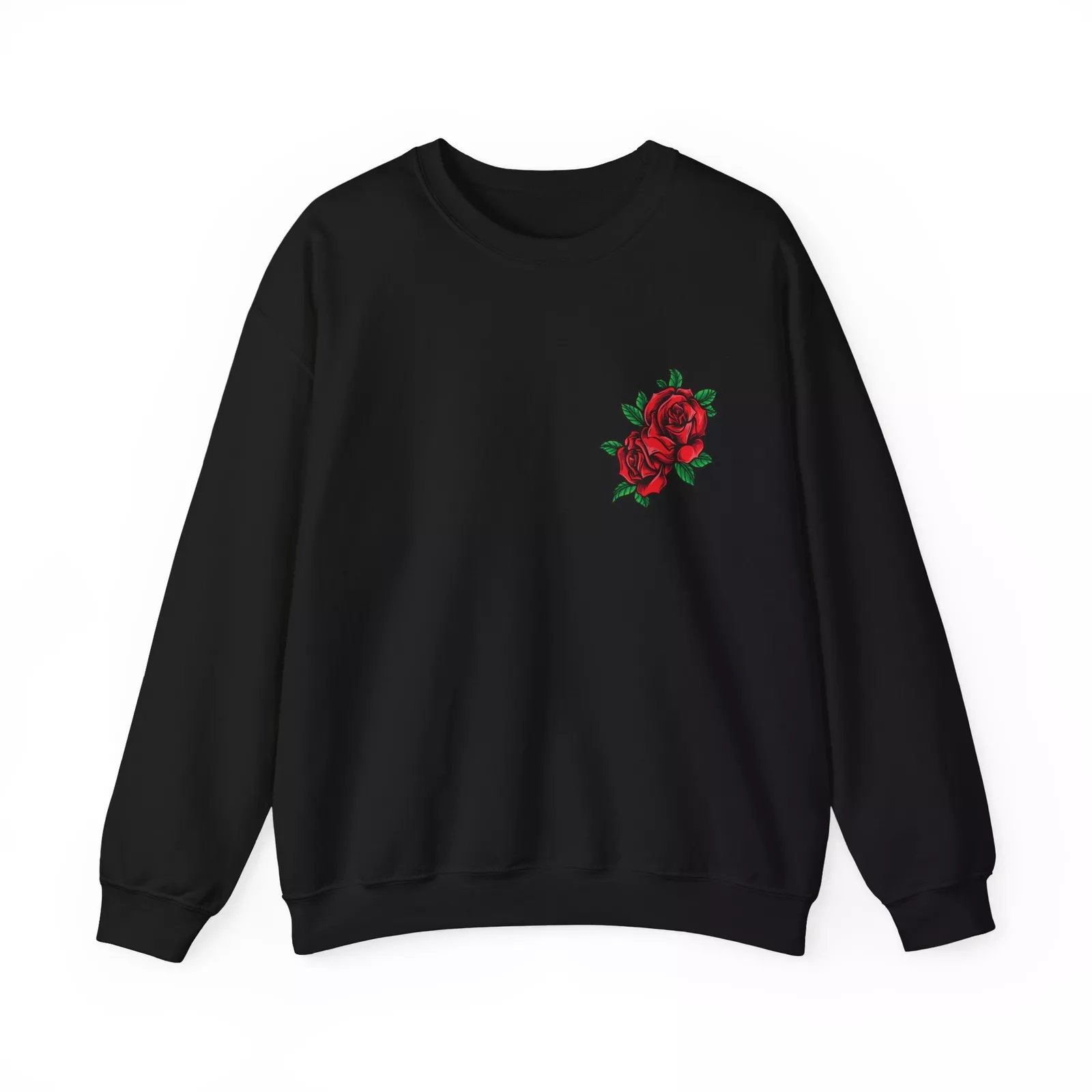 ArtWear5-WM160 Warm sweatshirt for men - Rose Sweatshirt, Botanical ...