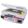 Artbin Quick View Craft Storage Case, 15" Deep Base, Divided With Lift ...