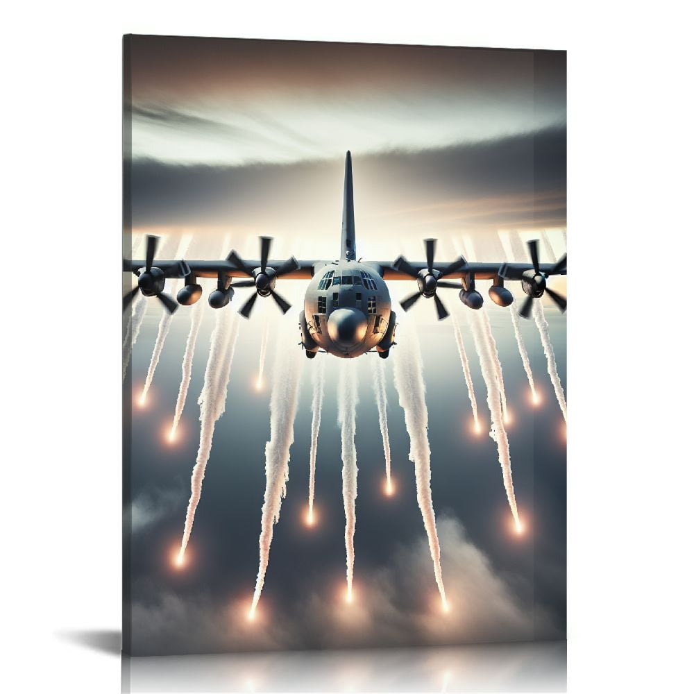 Artbrush Tower Military Attack Aircraft "Gunship" Fighter Jet Pictures ...