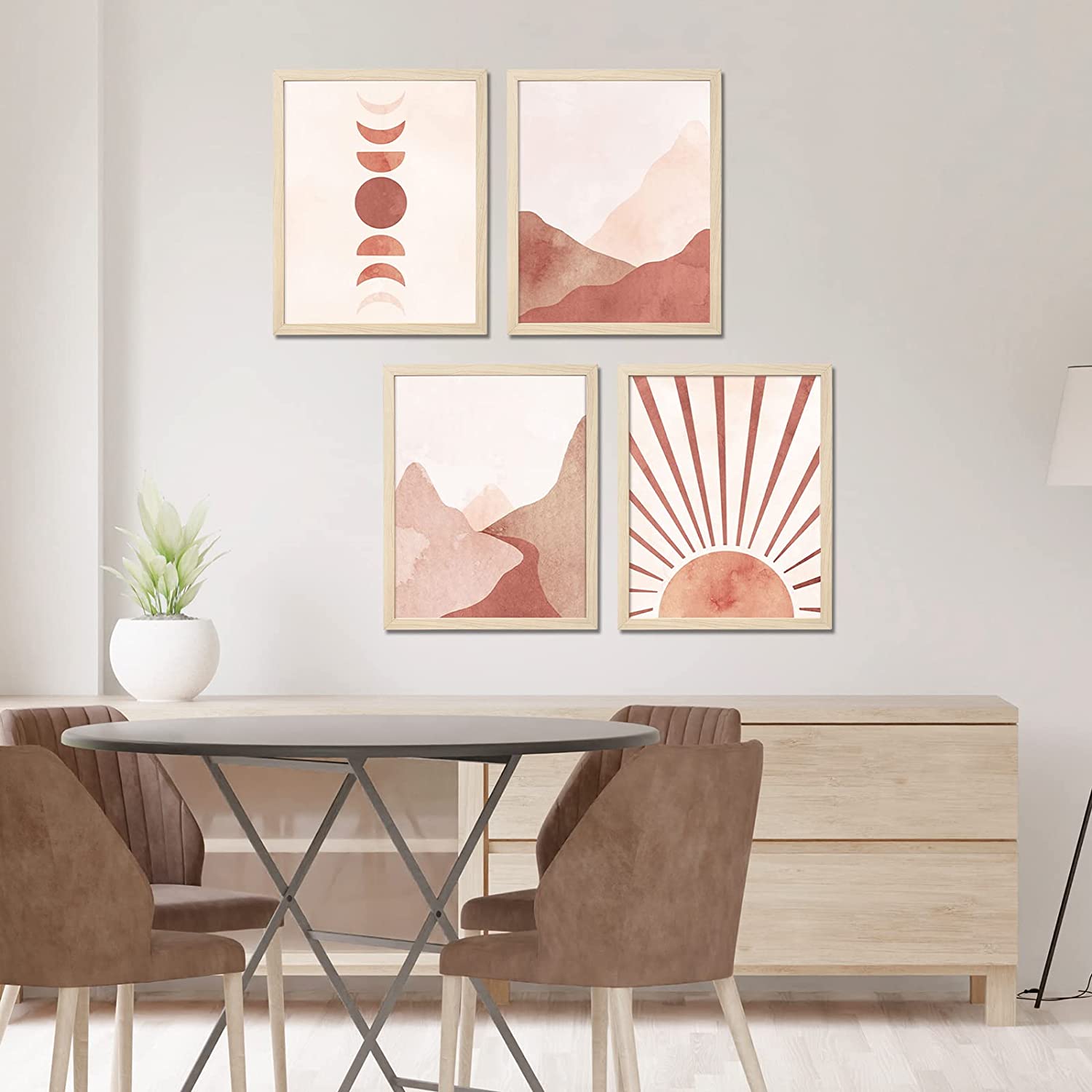 The Stupell Home Decor Collection Boho Plant Scene with Cacti and ...