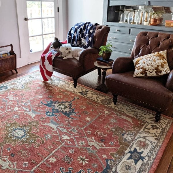 Artcore Hand Tufted Chia Wool Carpet Channing Area Rug Oriental Vintage ...