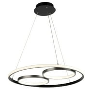 AFX Indra 44'' LED Linear Pendant Satin Nickel - Walmart.com