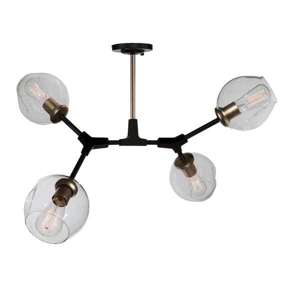 Artcraft Lighting Organic JA14024VB Semi Flush - Walmart.com