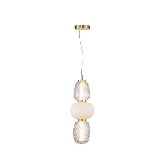 AC6702BR Artcraft Lighting Cyra - 28W 1 LED Triple Shade Pendant-21.25 ...