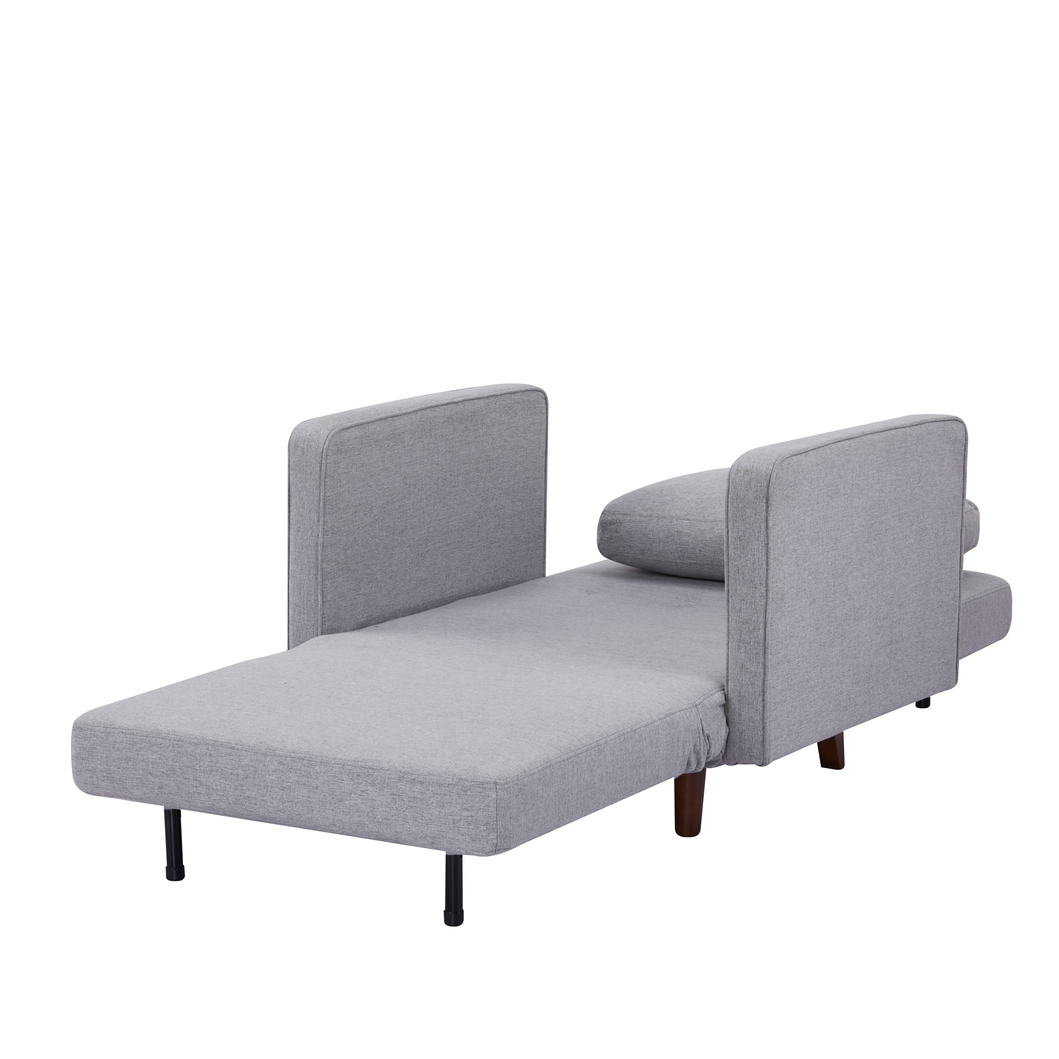 Artdeco Home Panama Sleeper Arm Chair - Set of 2 Light Grey - Walmart.com