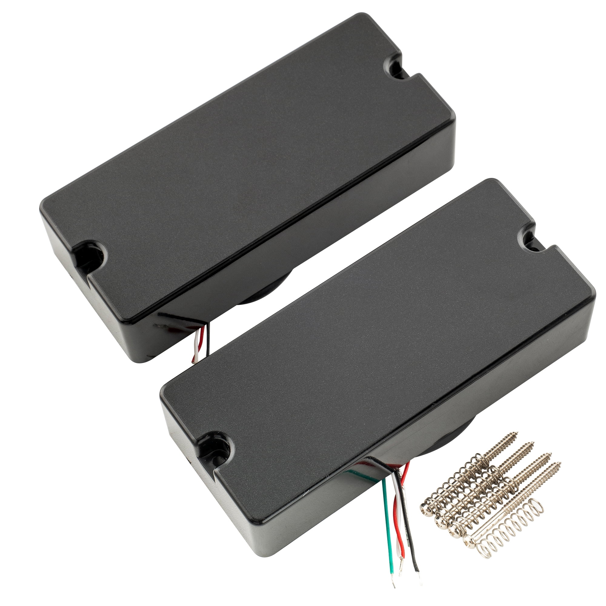 Artec MDC4 Ceramic Soapbar Style Bass Pickup Neck Bridge Pickups Set 12 ...