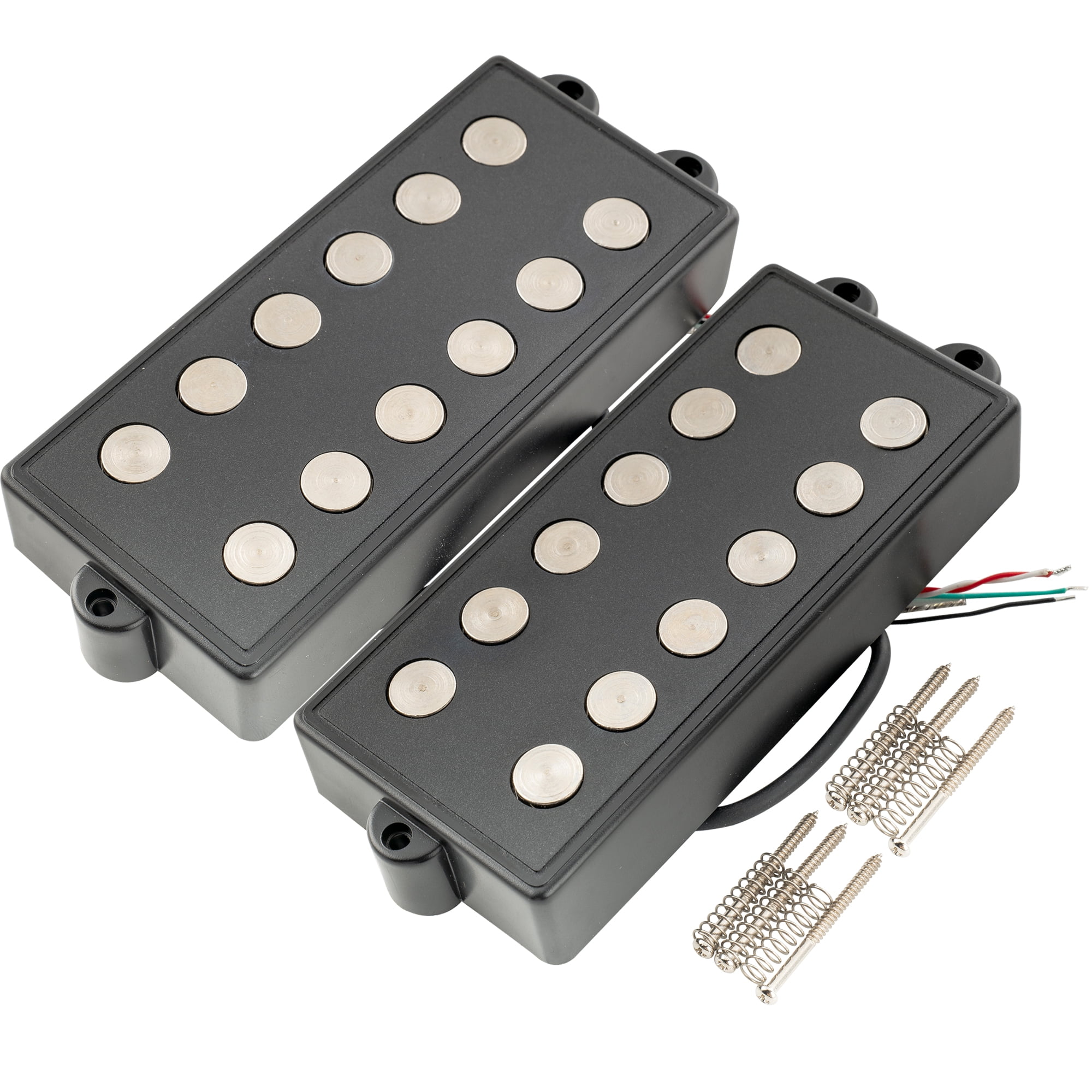 Artec MMC6 Ceramic Soapbar Style Bass Pickup Neck Bridge Pickups Set 14 ...