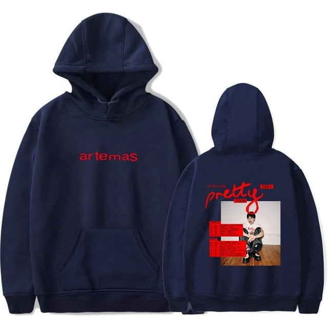 Artemas Pretty Tour 2024 Pullover Hoodie, Long-Sleeve Hoodies, Unisex ...