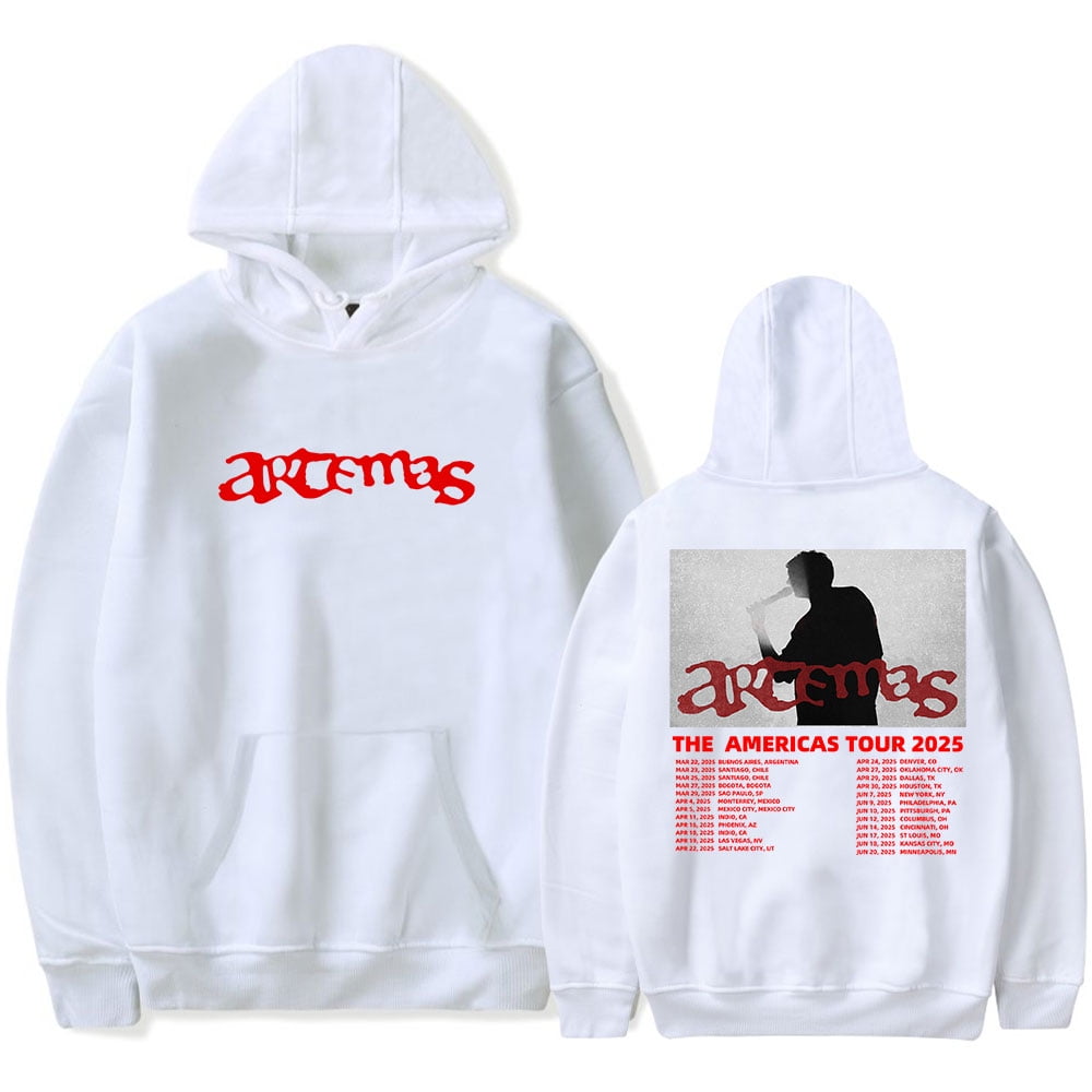 Artemas The Americas Tour 2025 Merch Hoodies Women Men Casual Long ...