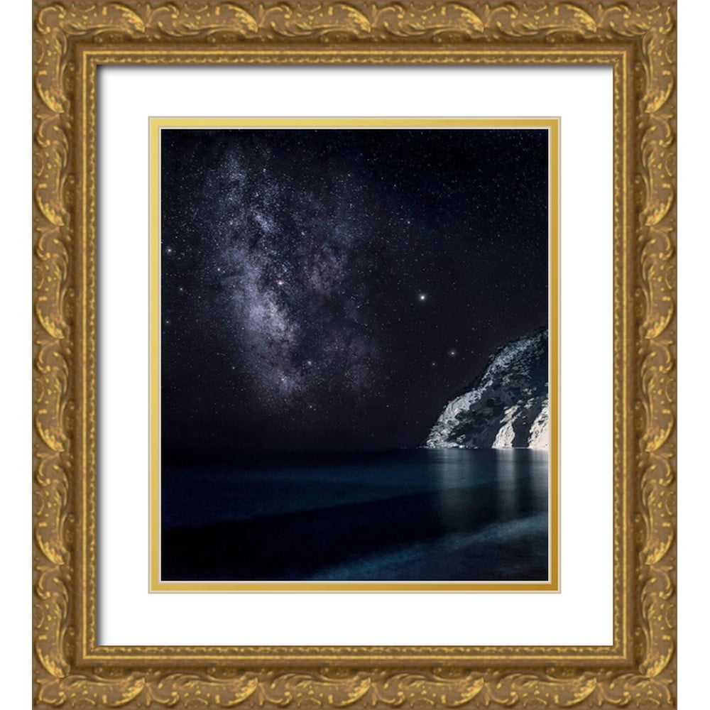 Artemiadi, Dora 12x13 Gold Ornate Wood Framed with Double Matting ...