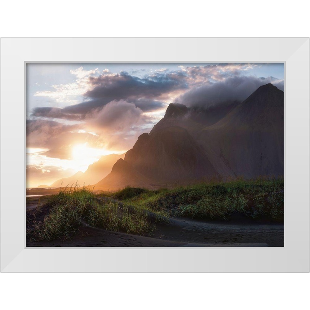 Artemiadi, Dora 18x14 White Modern Wood Framed Museum Art Print Titled ...