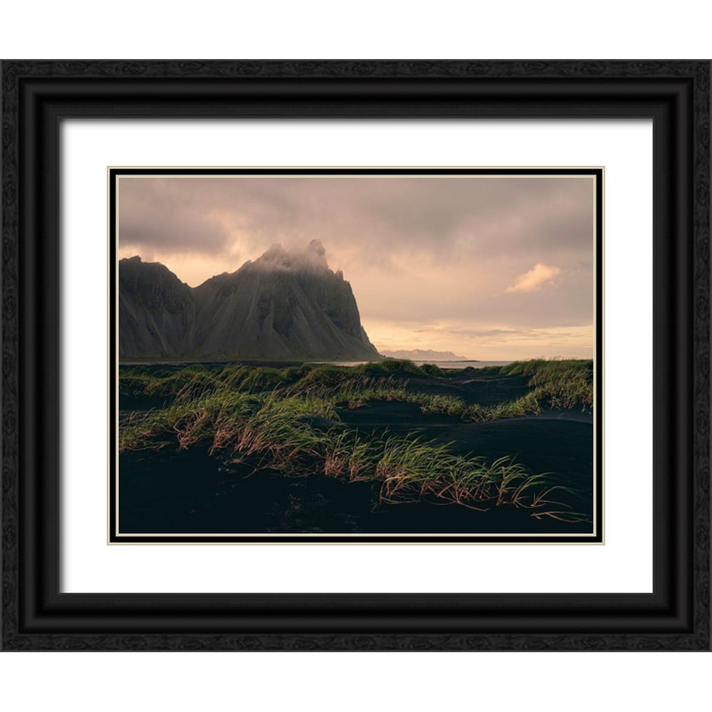 Artemiadi, Dora 24x19 Black Ornate Wood Framed with Double Matting ...