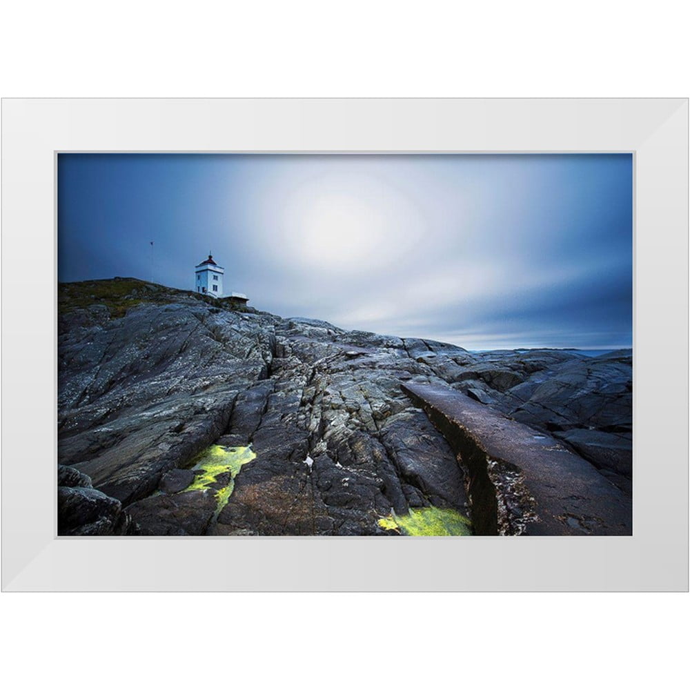 Artemiadi, Dora 32x23 White Modern Wood Framed Museum Art Print Titled ...